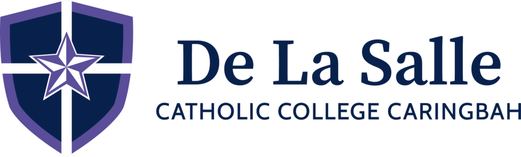 DLSCC Caringbah crest horizontal RGB | De La Salle Catholic College ...